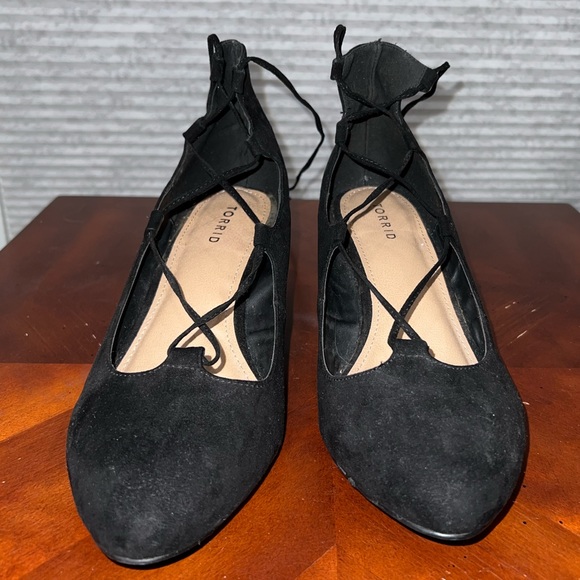 torrid | Shoes | Torrid Lace Up Mini Heel Dress Shoes Nwot | Poshmark